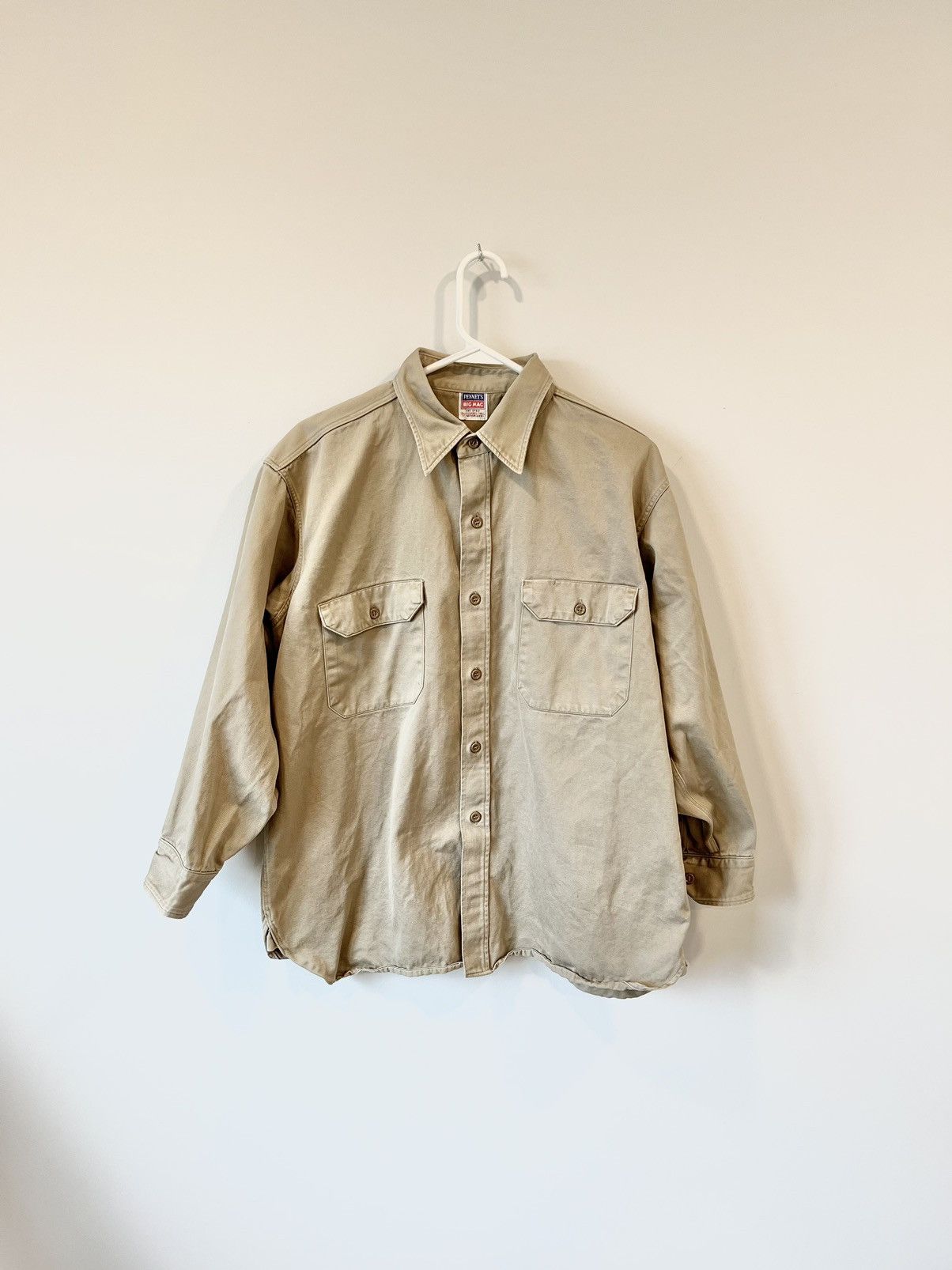 Big Mac × Vintage V intage 50s Pennys Big Mac Sanforized Button Down ...