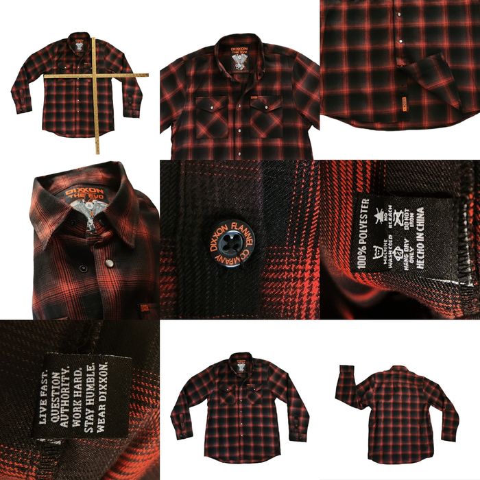 Very Rare Rare Limited Edition Dixxon Flanne X The Evo Collab Medium ...