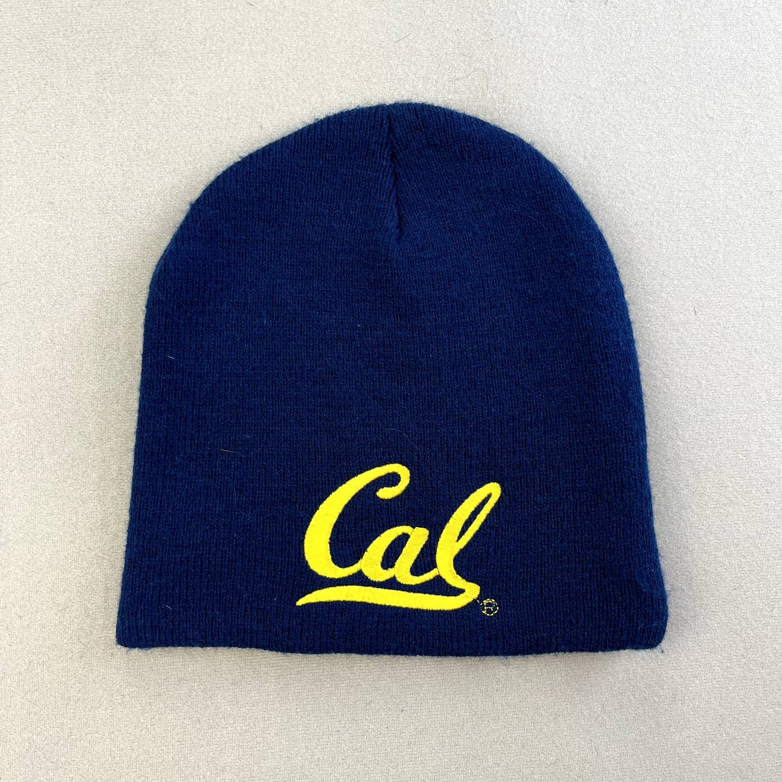 Vintage Cal Berkeley Beanie Hat Cap Blue University College Bears | Grailed