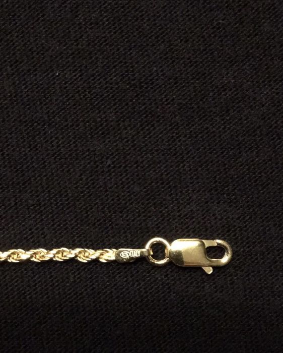 Gold Chain Gold Chain Rope Chain 18in 2mm | Grailed
