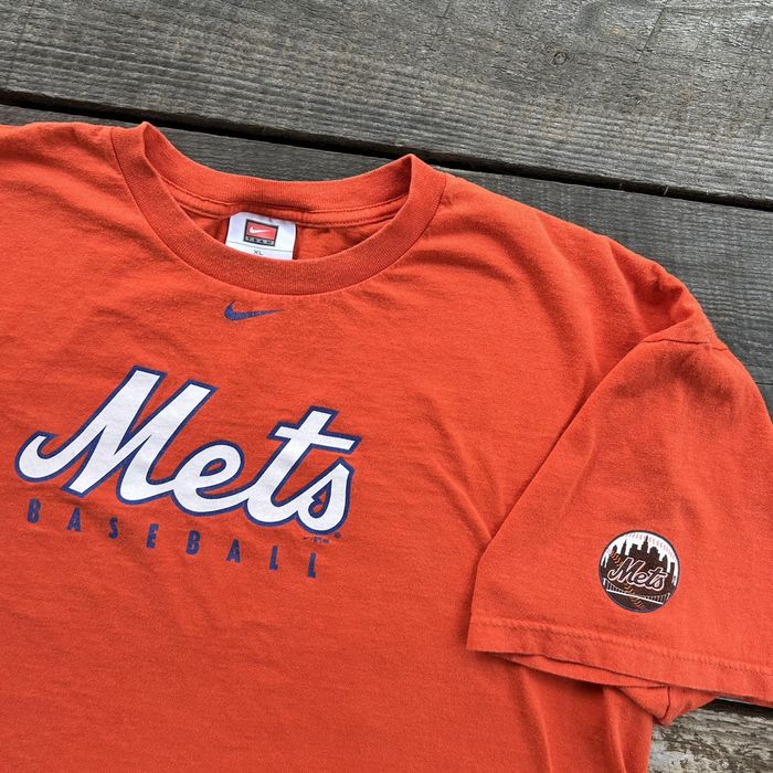 Nike Vintage New York Mets Nike Team Swoosh Center Swoosh T Shirt | Grailed