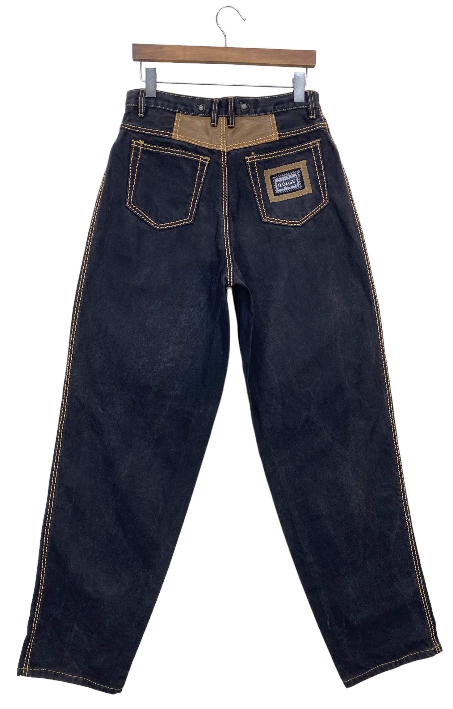 Japanese Brand × Streetwear Major Damage Jeans Vintage Hip Hop Jeans ...