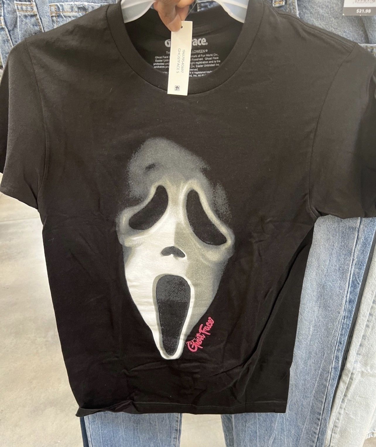 Streetwear Deadstock Scream Ghostface Promo Film Tee | Grailed