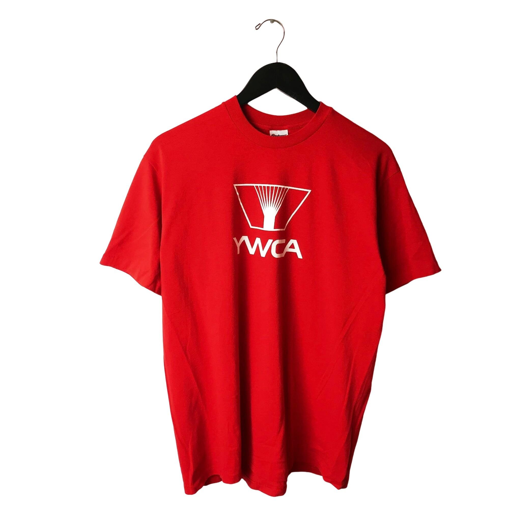 Vintage 80s Vintage Stedman YWCA USA Logo Print T Shirt Softball | Grailed