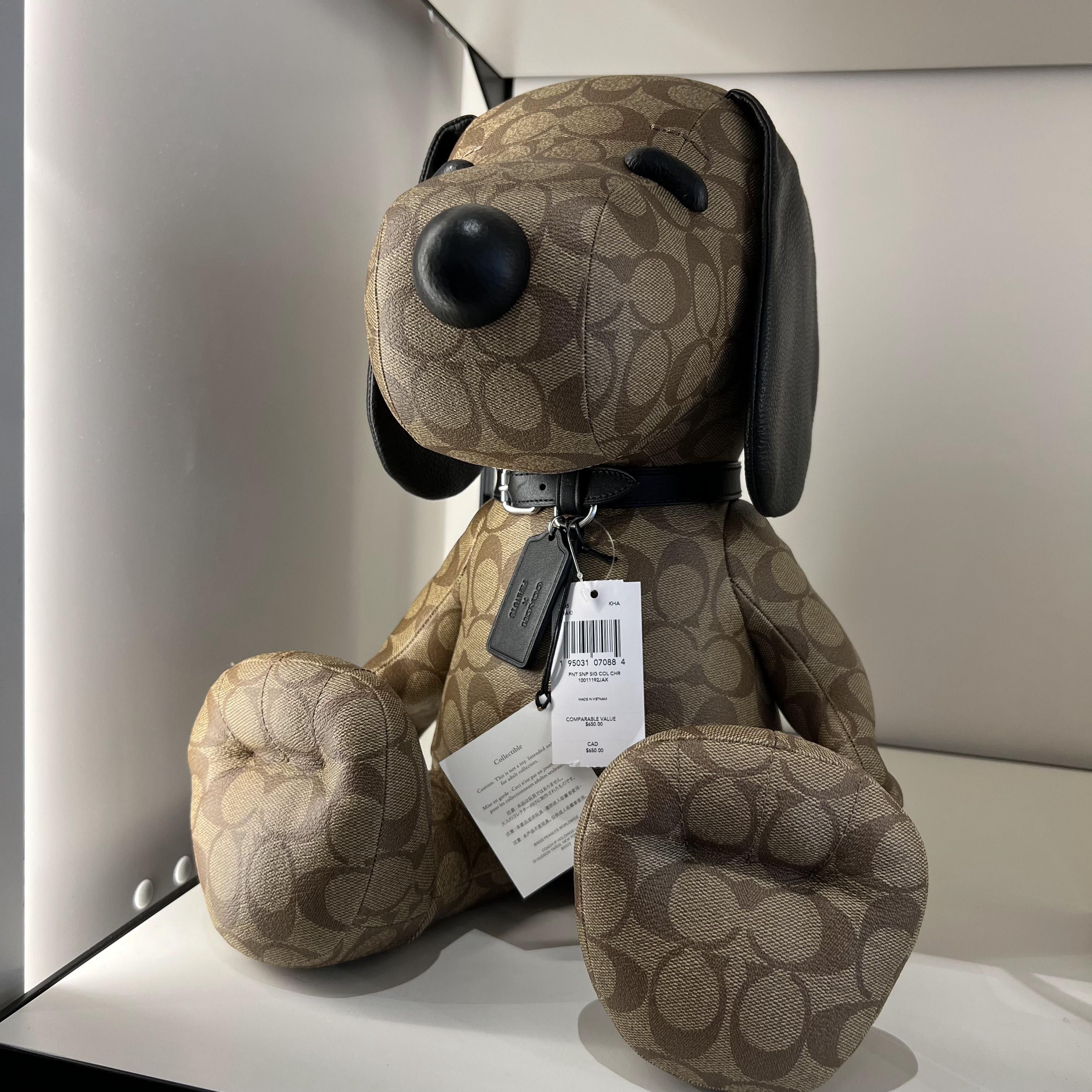 Coach Coach X Peanuts Snoopy Collectible In Signature Canvas | Grailed