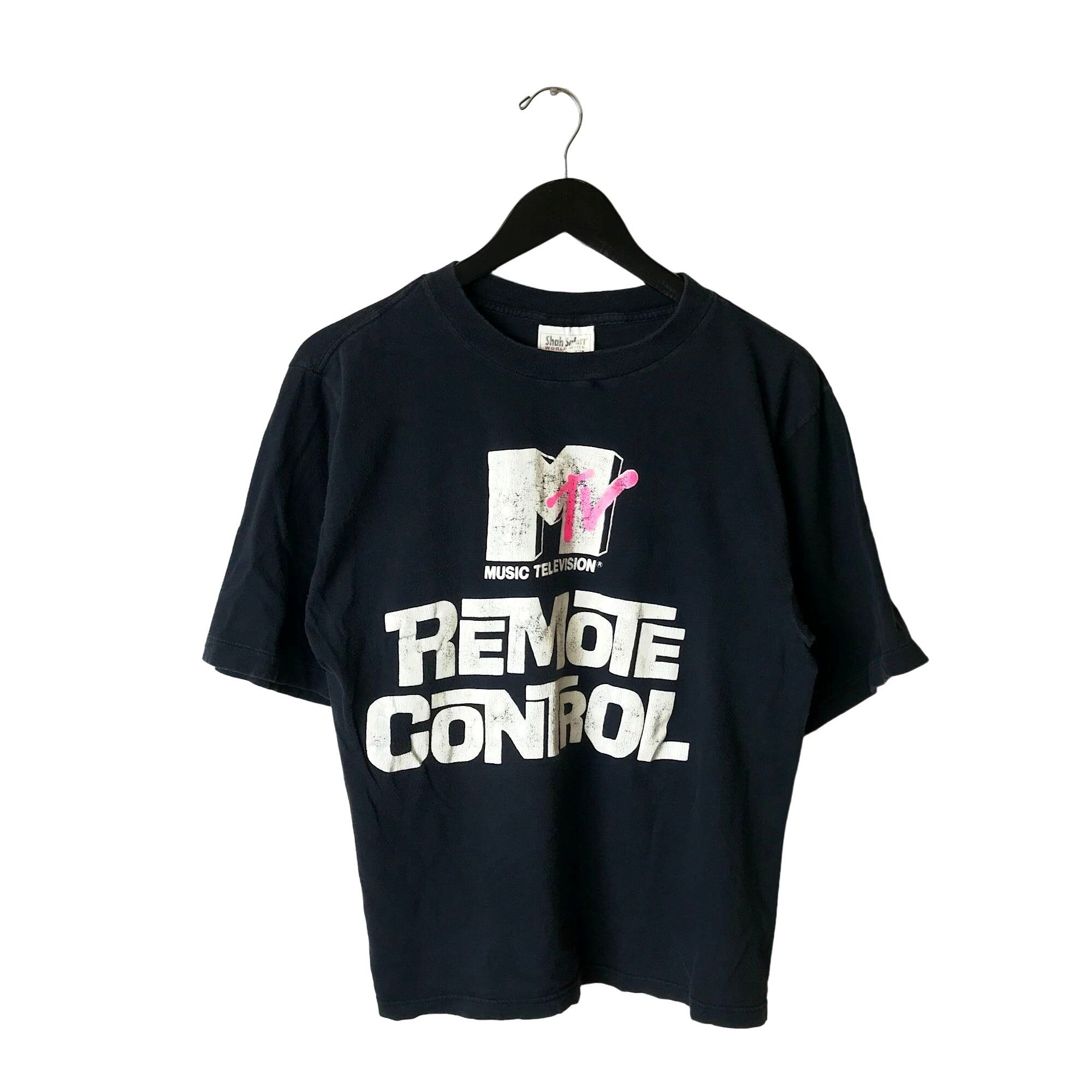 Vintage Vintage MTV Classic Logo Remote Control T Shirt USA | Grailed