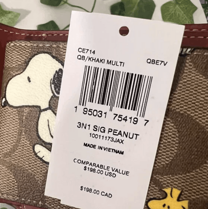 Coach Coach X Peanuts 3 In 1 Wallet With Snoopy Woodstock Print | Grailed