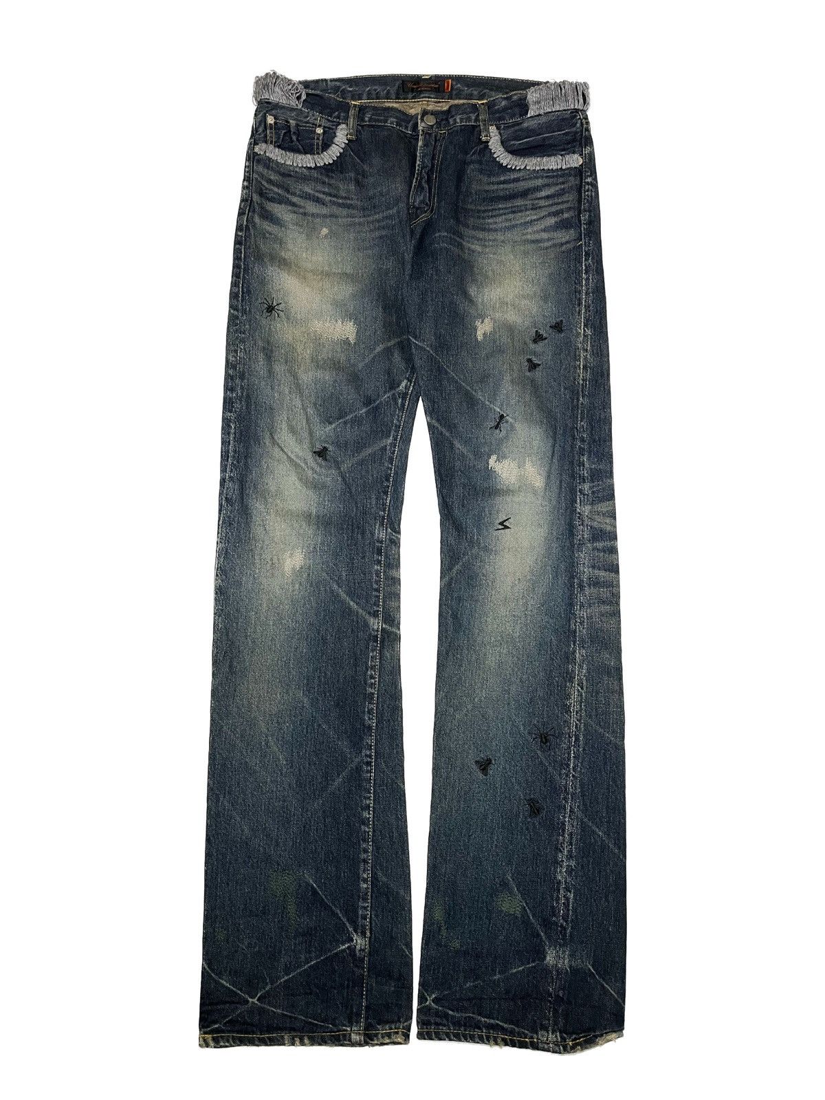 Undercover AW06 Undercover Insect Bug Denim Sz 4 | Grailed