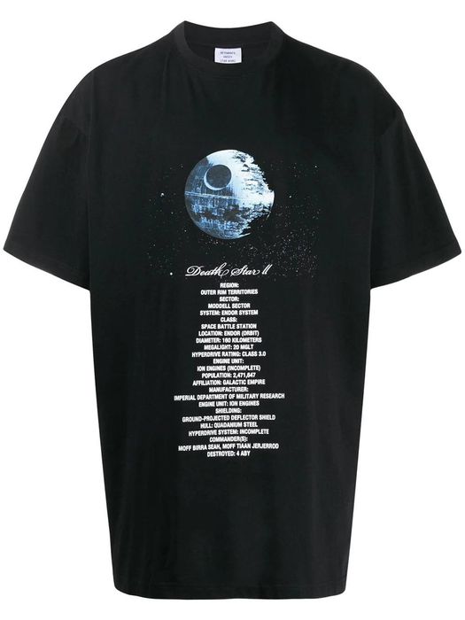 Vetements Vetements Deathstar II Planet T- Shirt ( NWT ) | Grailed
