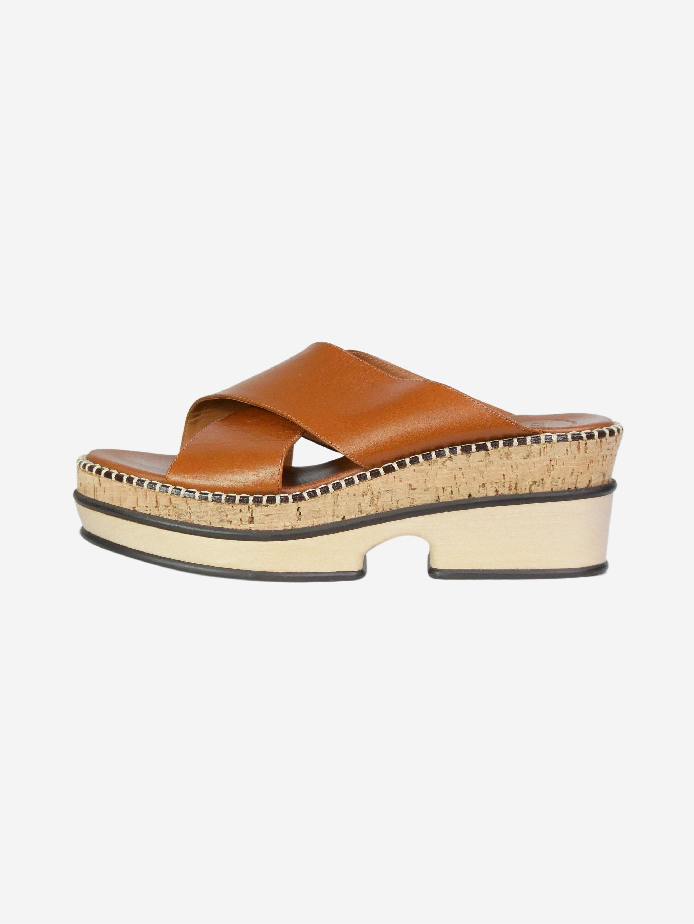 Chloe Brown Laia Platform mules- size EU 40 | Grailed