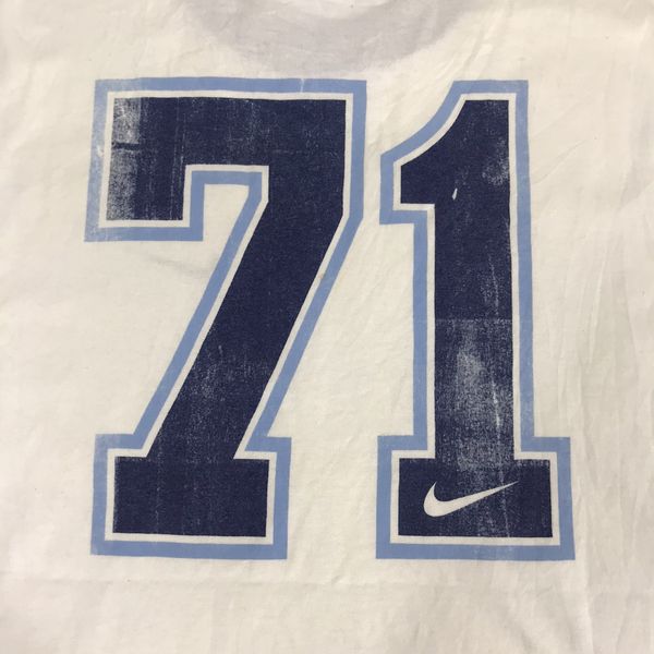 Nike Nike Swoosh Athletic 71 Back Number Hype Ringer Tee Slimfit | Grailed