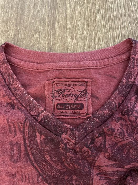 Ed Hardy Y2K Retrofit Ed Hardy Affliction Type Grunge Cross Tshirt ... Ed Hardy Y2K Retrofit Ed Hardy Affliction Type Grunge Cross Tshirt ...