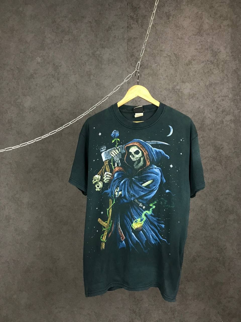 Liquid Blue × Skulls × Vintage Skulls skeleton liquid blue 2003 vintage ...