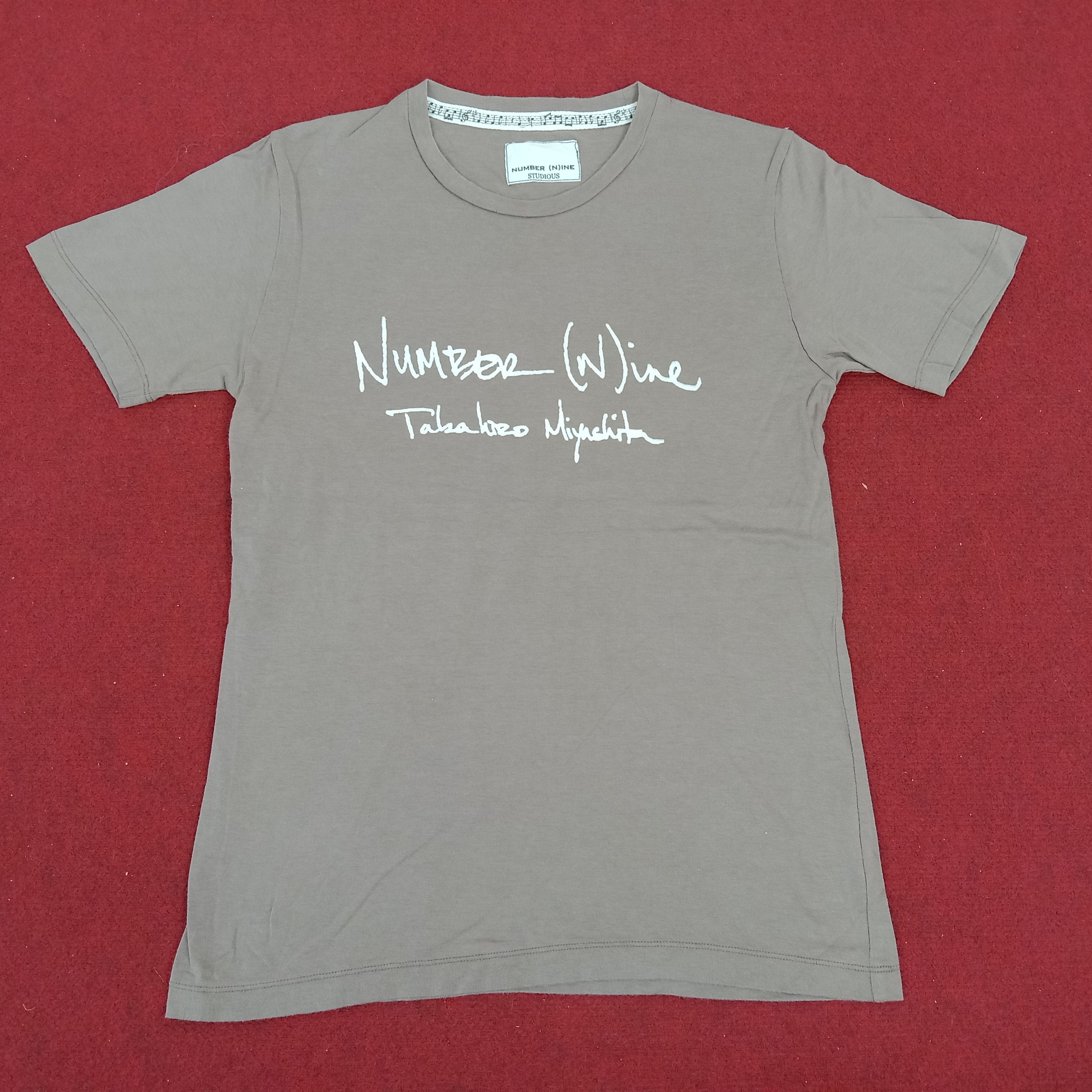 Vintage Number Nine Japanese Streetwear Style Custom Art Tshirt | Grailed