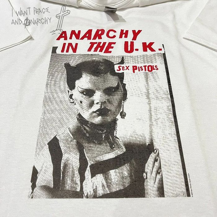 Rare Sex Pistols Anarchy In The Uk Nancy Vintage Dark Shirt Grailed