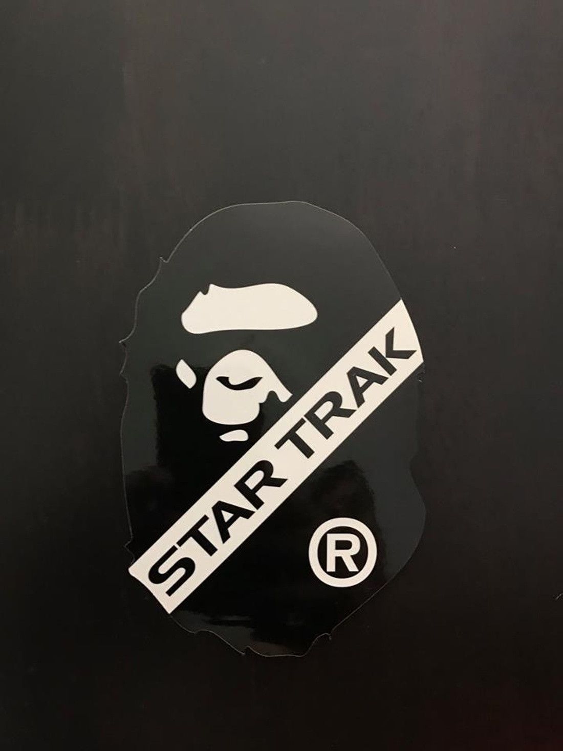 Bape BAPE × STAR TRAK STICKER | Grailed