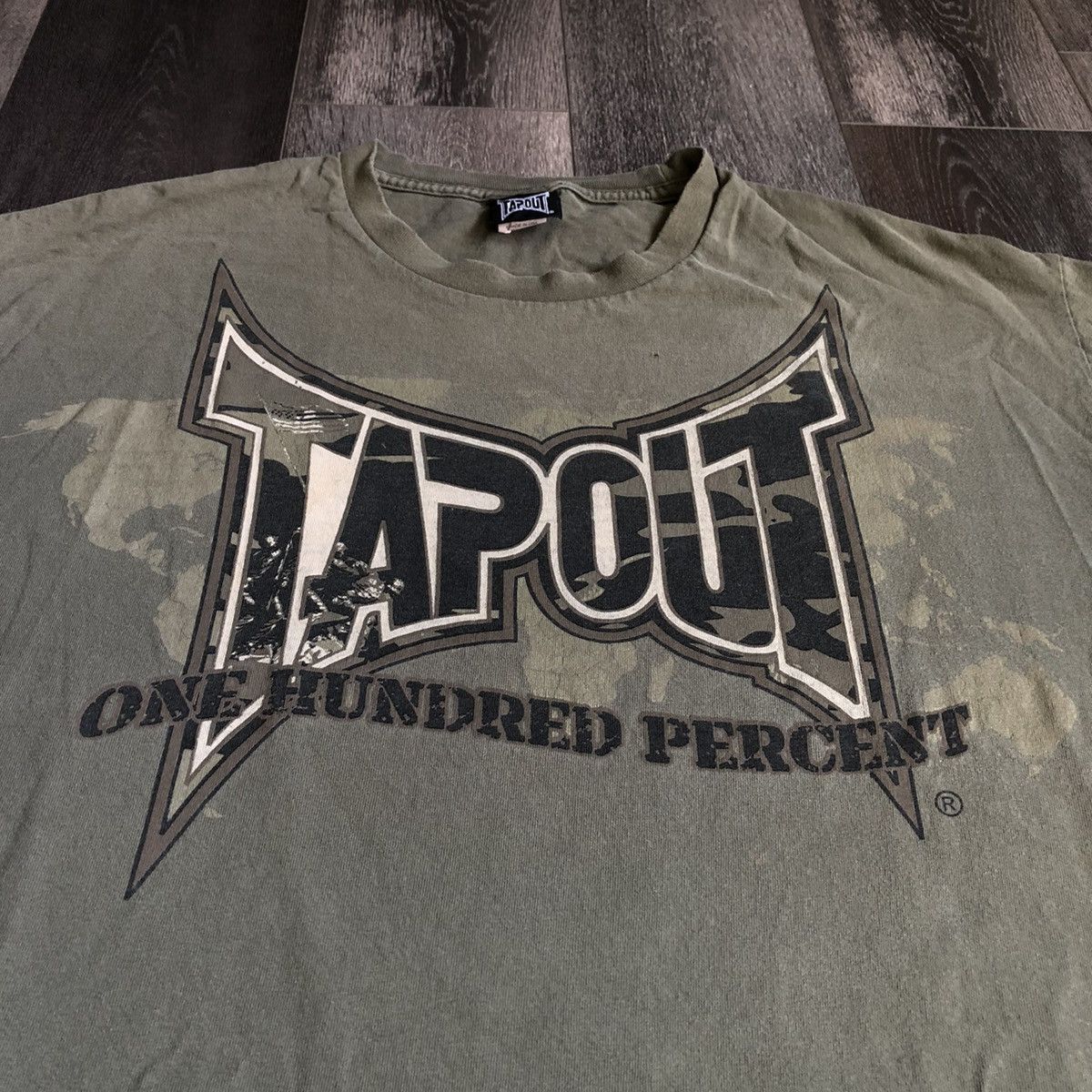 Affliction × Streetwear × Vintage Vintage 2000s Tapout One Hundred ...