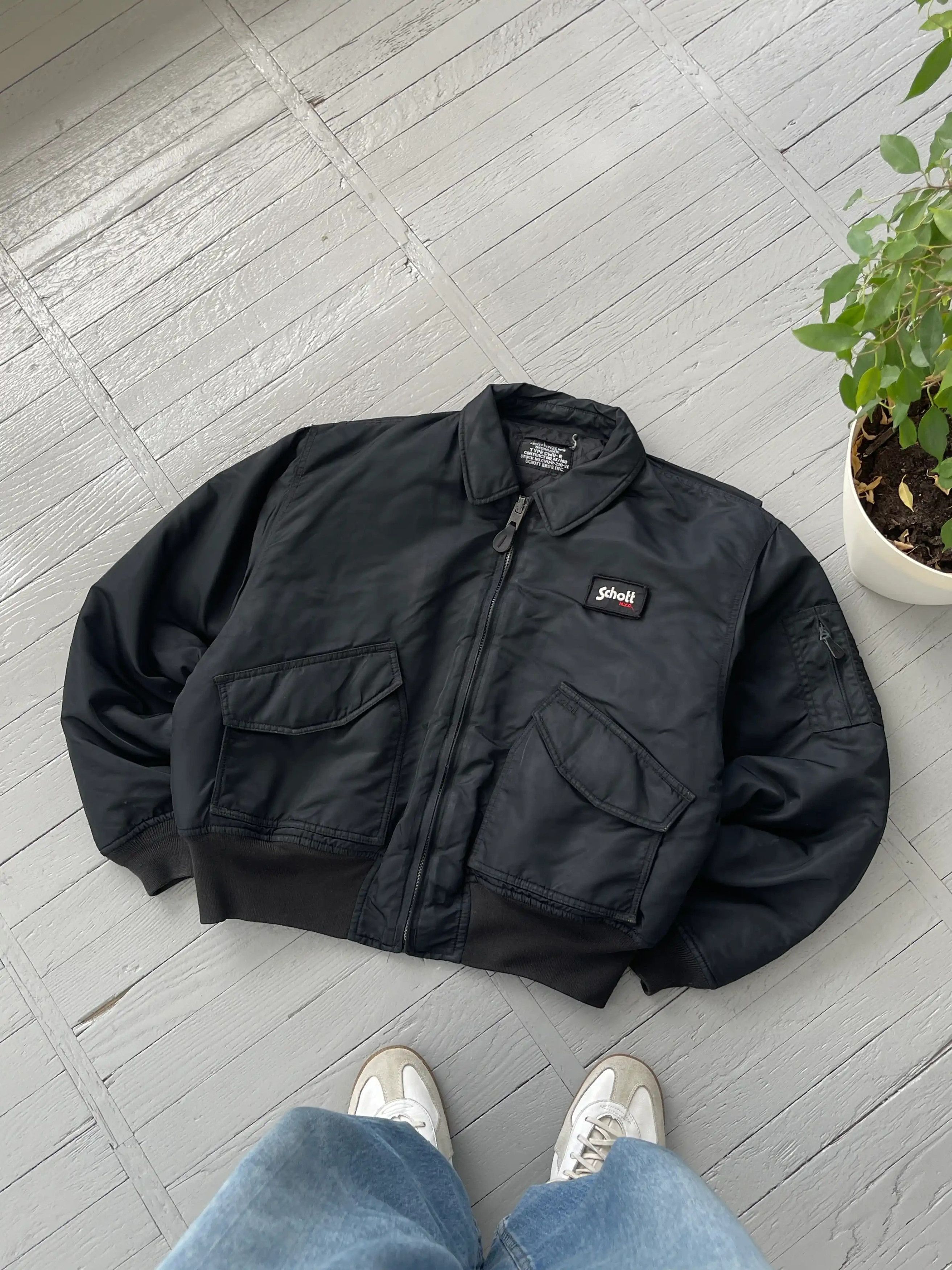 Japanese Brand × Schott × Vintage Vintage Schott CWU Flight Japanese Brand × Schott × Vintage Vintage Schott CWU Flight