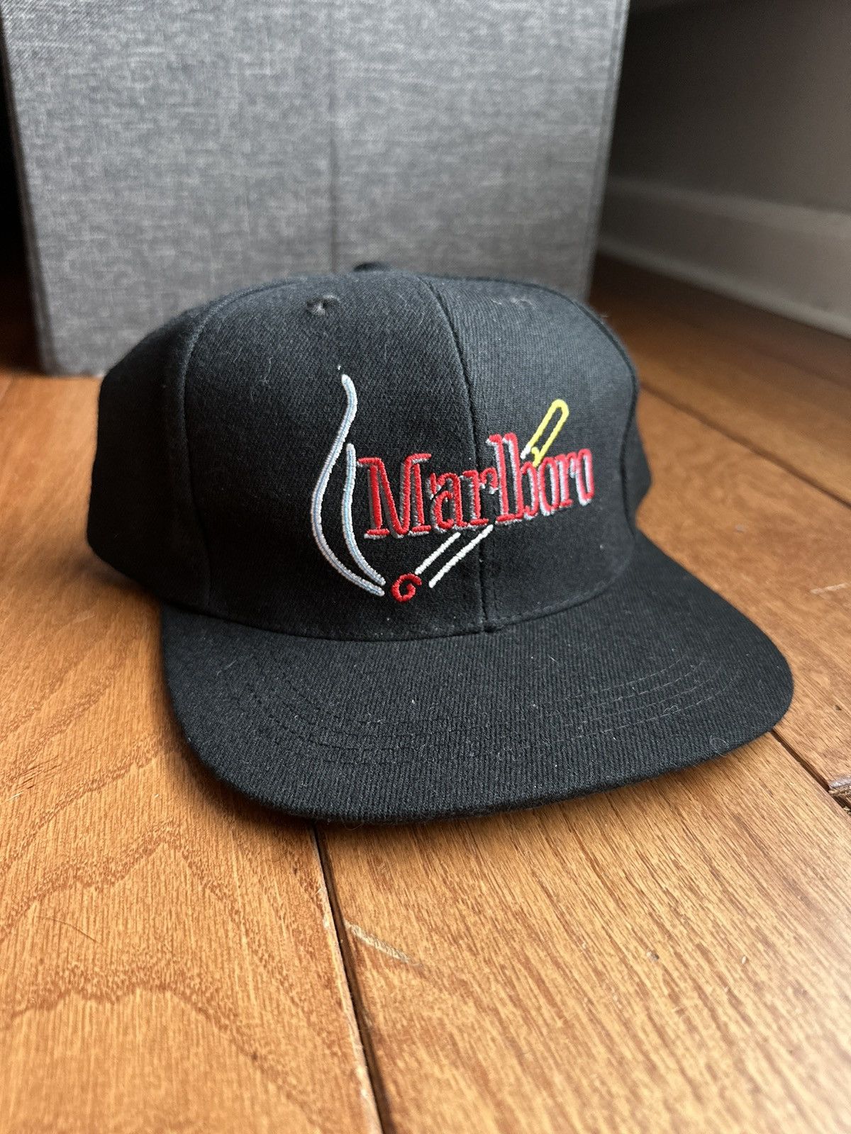 Vintage Vintage Marlboro Cigarettes Strapback Hat | Grailed