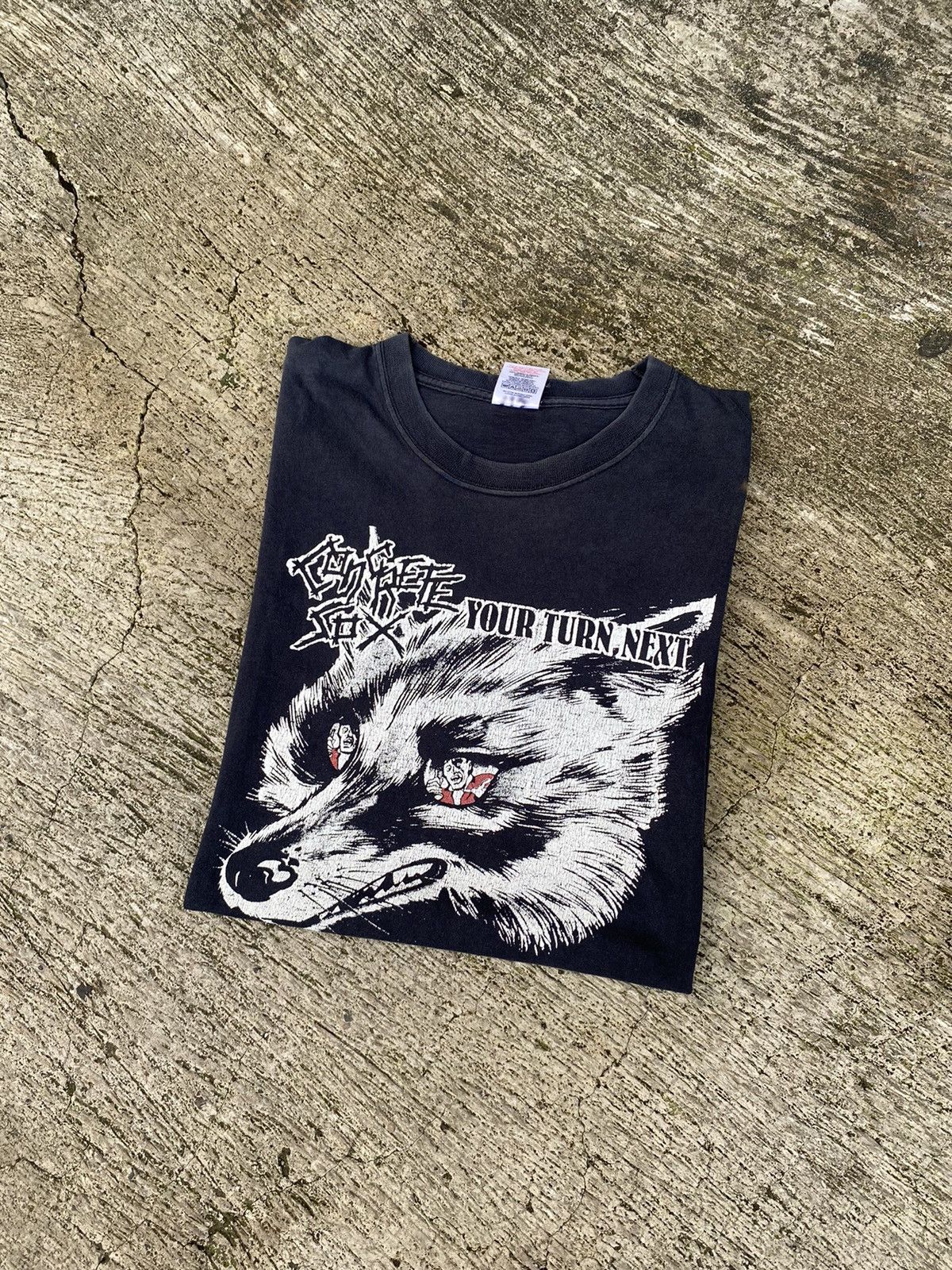 Vintage Rare Concrete Sox Album Cover “Your Turn Next” Band Tee | Grailed