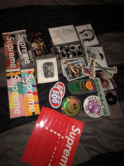 Supreme Sticker Collection | Grailed