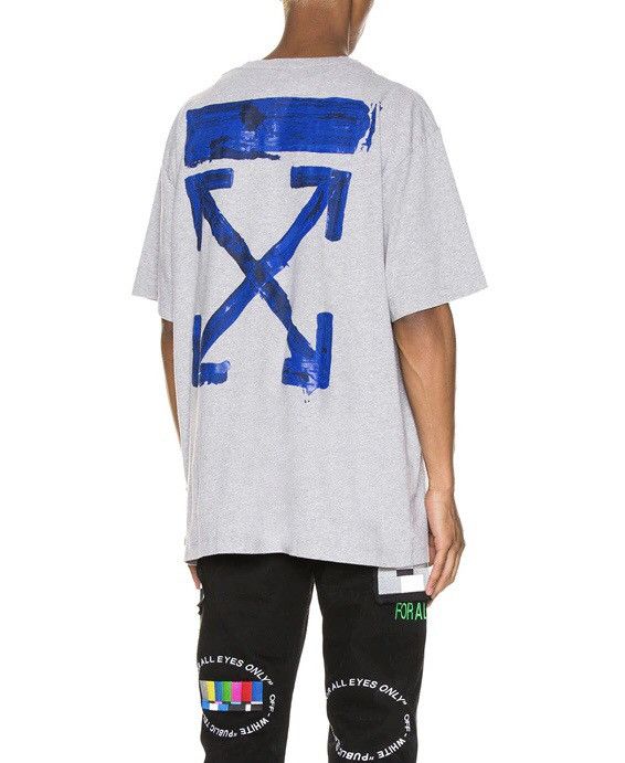 Off-White Off white Acrylic Arrows Oversized T-Shirt | Grailed