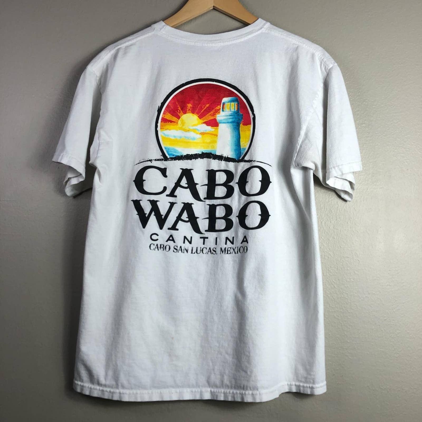 Vintage Vintage Cabo Wabo Cantina Mexico T Shirt 90s Beach Large | Grailed