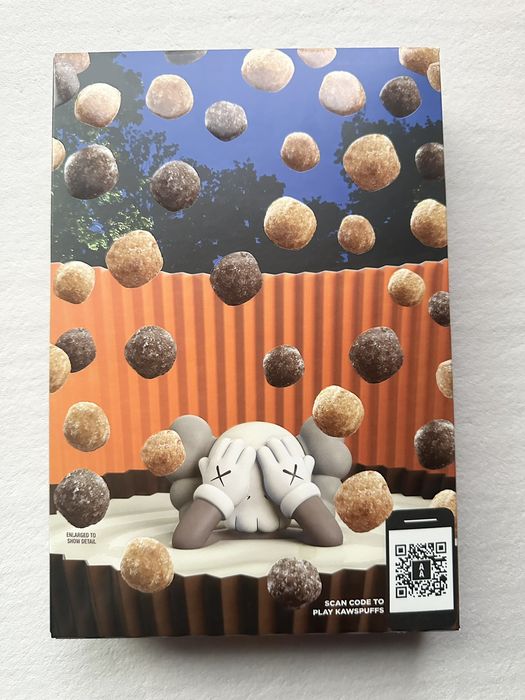 Kaws Limited Edition Kaws Reeses Puffs Cereal BLUE | Grailed