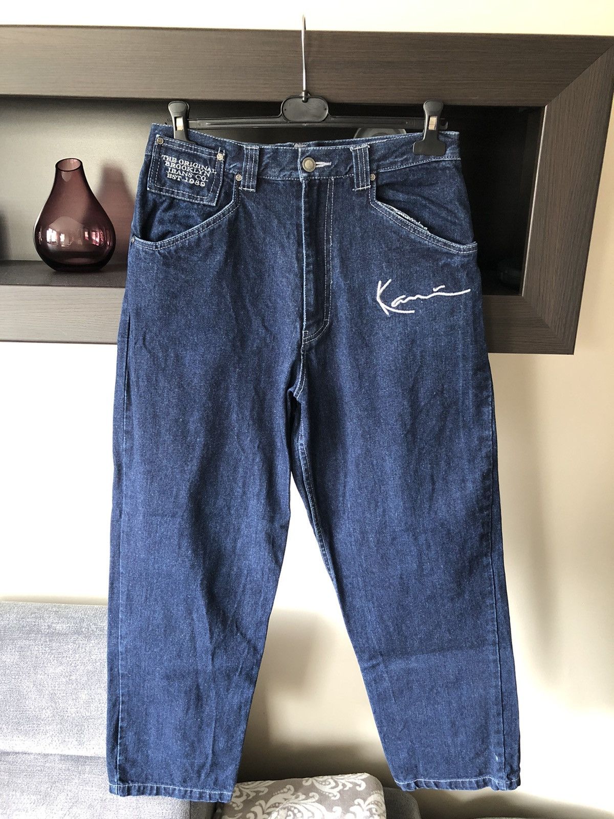 50 Cent × Karl Kani × Southpole Vintage 90s Karl Kani Signature Logo ...