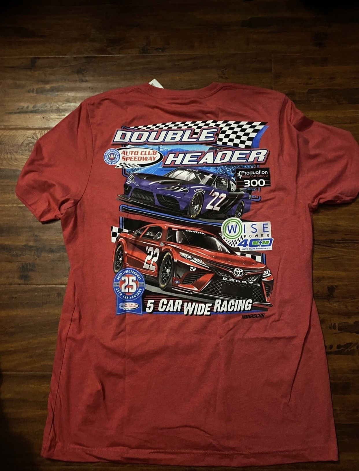 NASCAR × Streetwear × Vintage Auto club speedway nass car T-shirt | Grailed