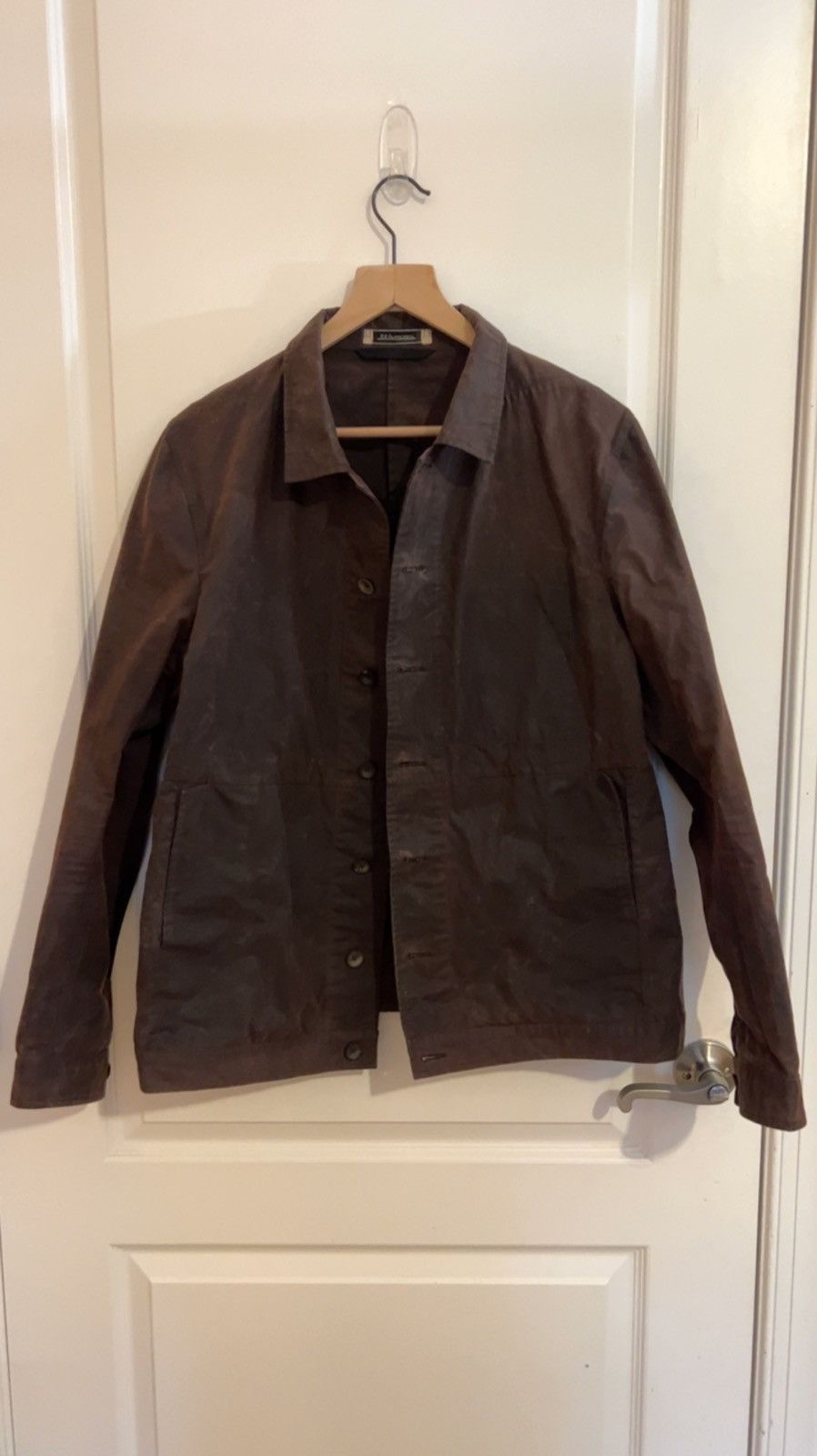 P.R. Patterson PR Patterson Brick Bordeaux Wax Jacket | Grailed