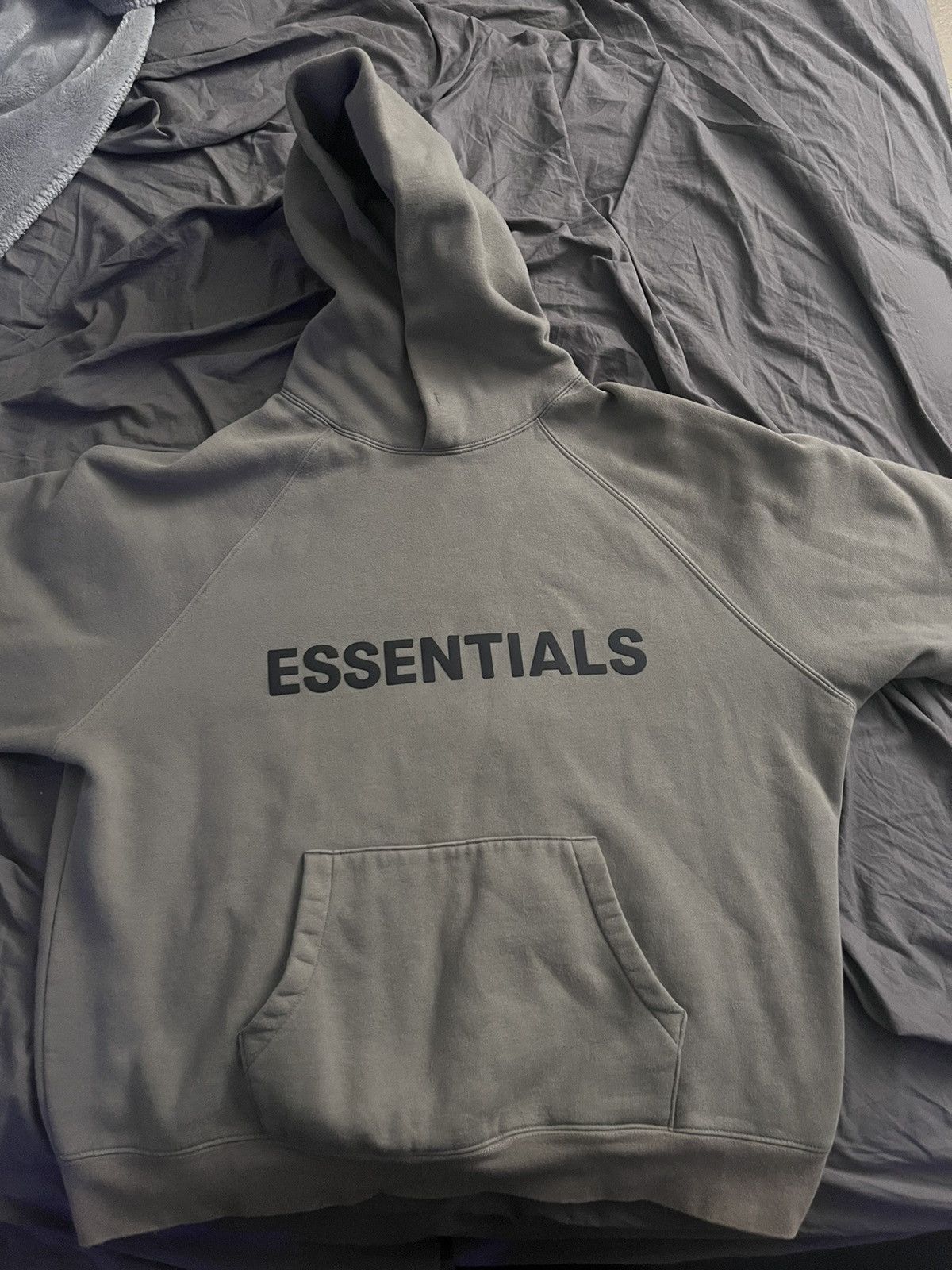 Fear of God Essentials x FOG Hoodie | Grailed