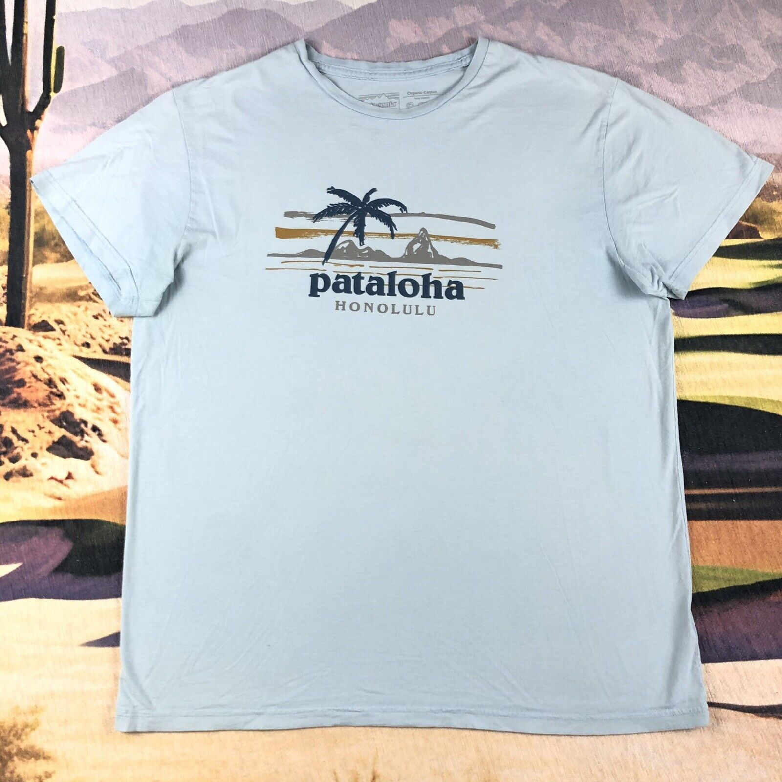 Patagonia Patagonia Hawaii Pataloha T Shirt Size Slim XL Leaning Palm Logo Honolulu Surf | Grailed