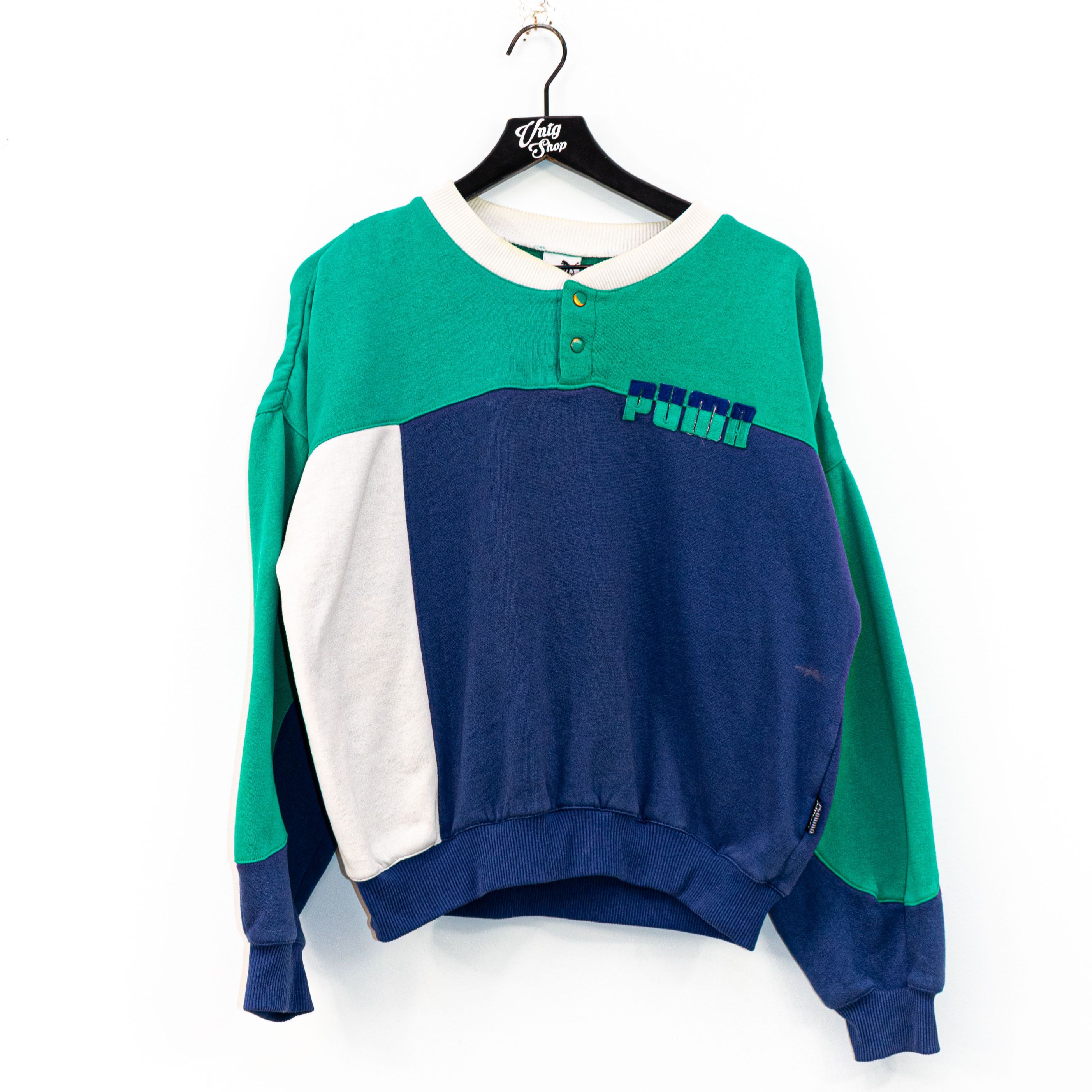 Archival Clothing × Puma × Vintage Vintage 90s Puma Color Block Snap ...