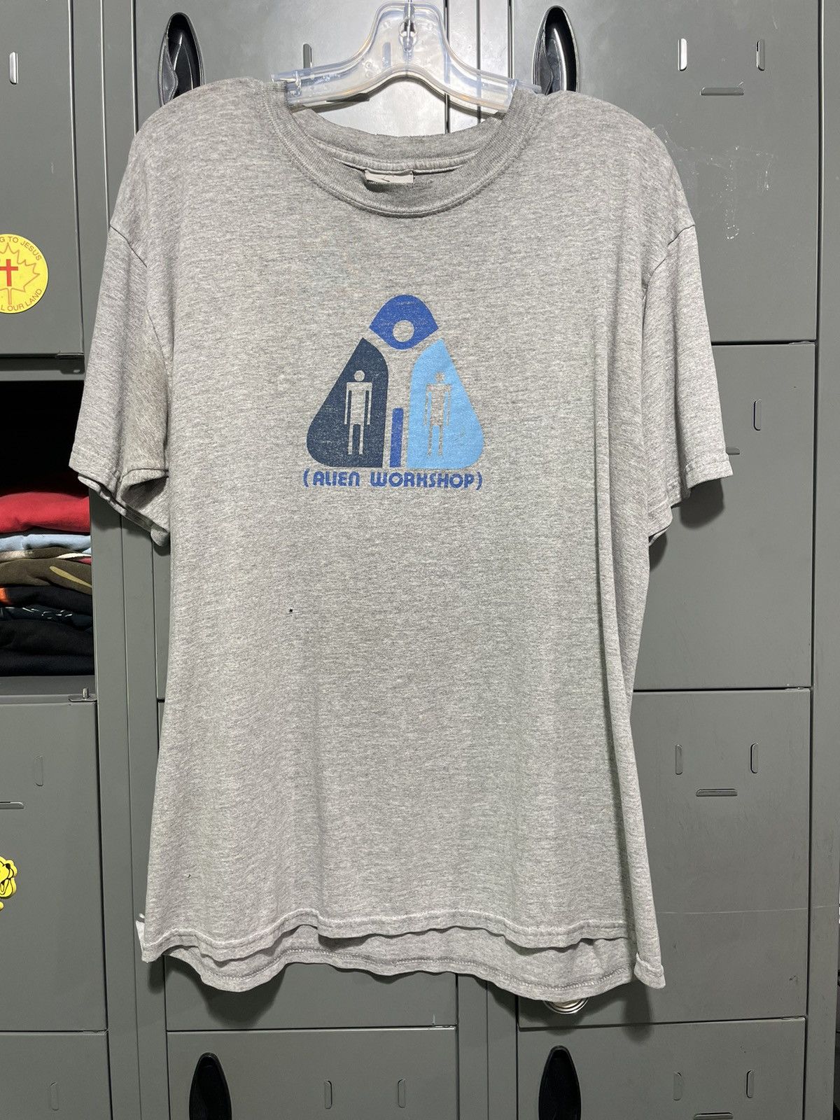 Alien Workshop × Streetwear × Vintage Alien Workshop triangle logo ...