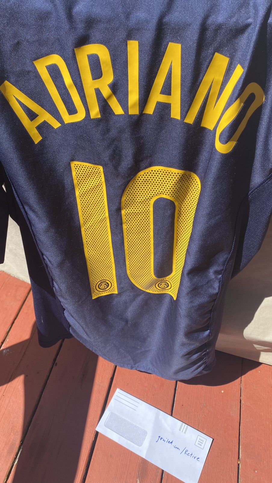 Nike 2004/2005 Inter Milan Adriano Third Kit | Grailed