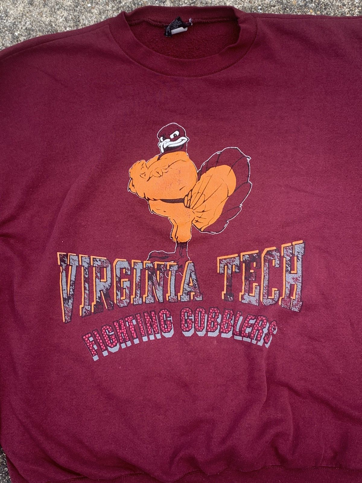 Ohio State Patches Virginia Tech Hokies Vintage Embroidered Iron-On Patch - 3" X 2.5", VT ...