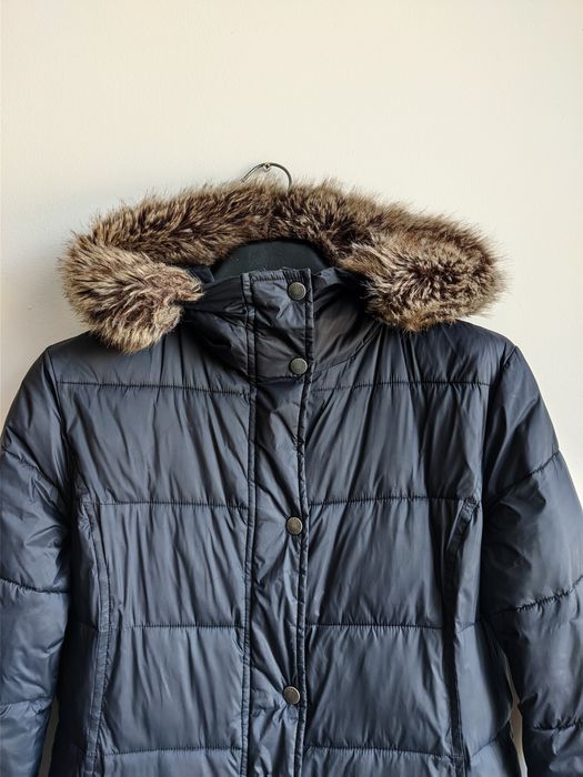 Barbour Barbour down jacket parka quilted fur | Grailed