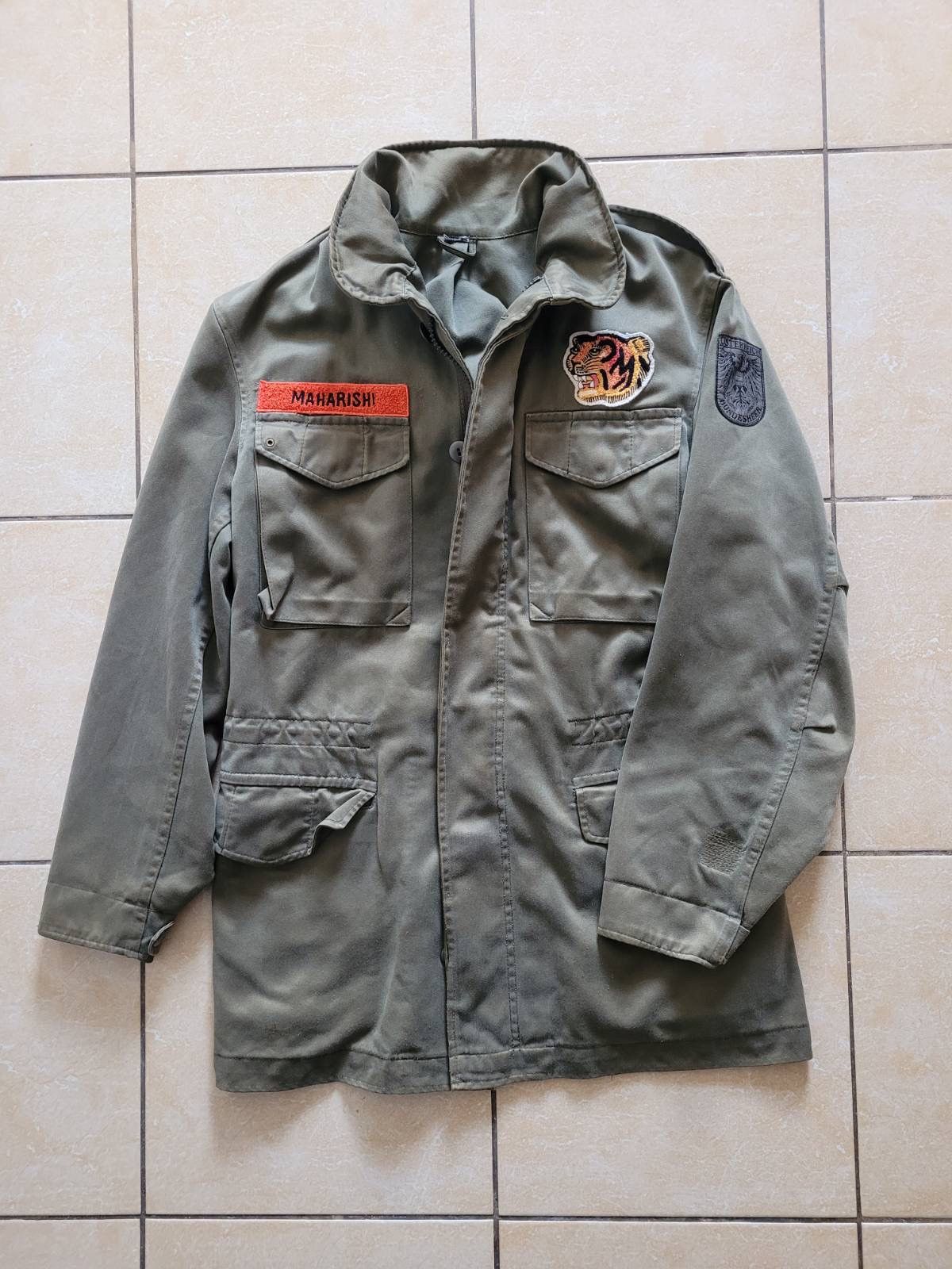 Japanese Brand × Maharishi × Streetwear Maharishi Tiger Patch Upcycled ...