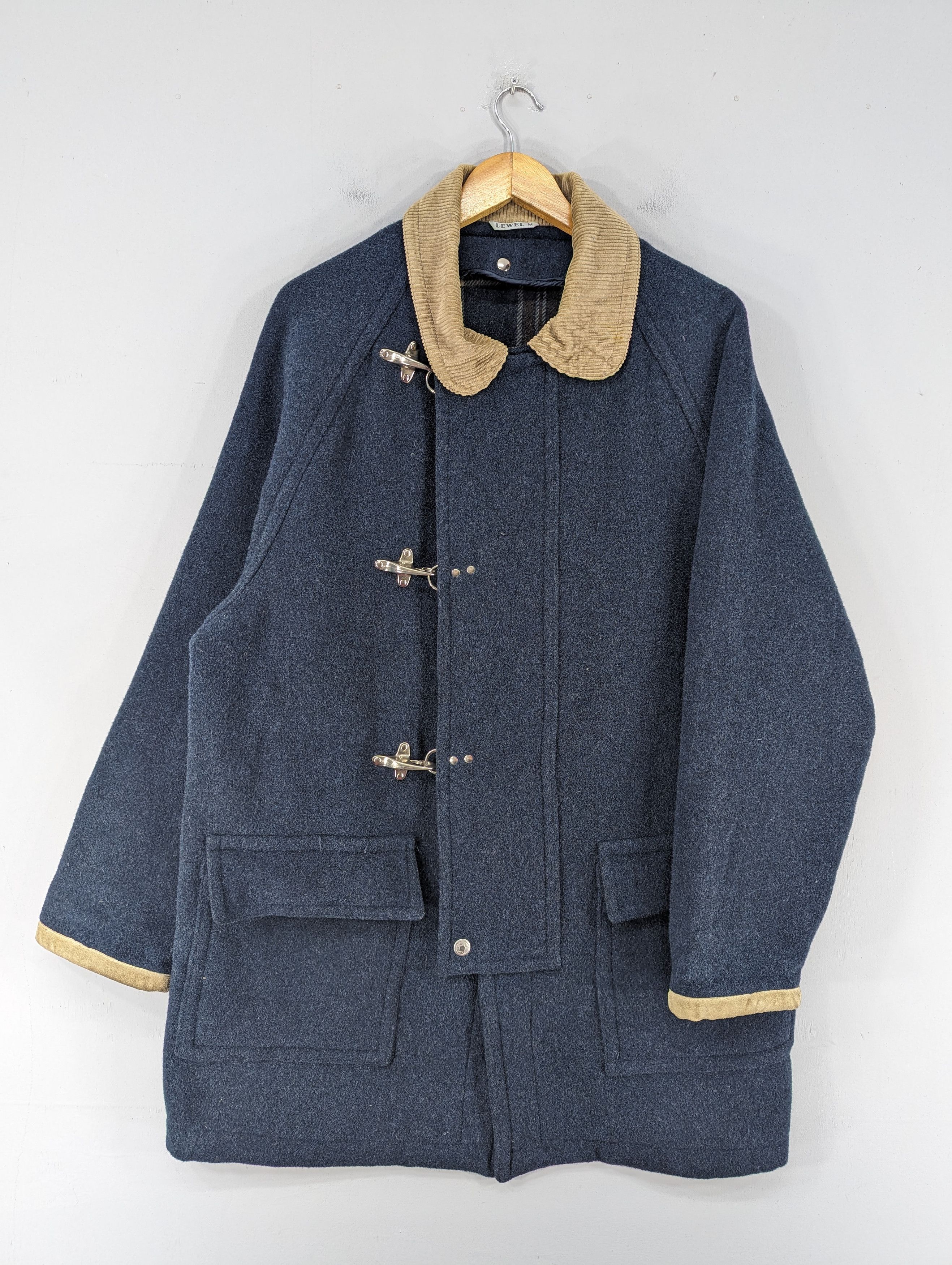 Vintage 🔥RARE🔥Vintage Lewel Wool Duffle Coat Jacket Made In Italy | Grailed