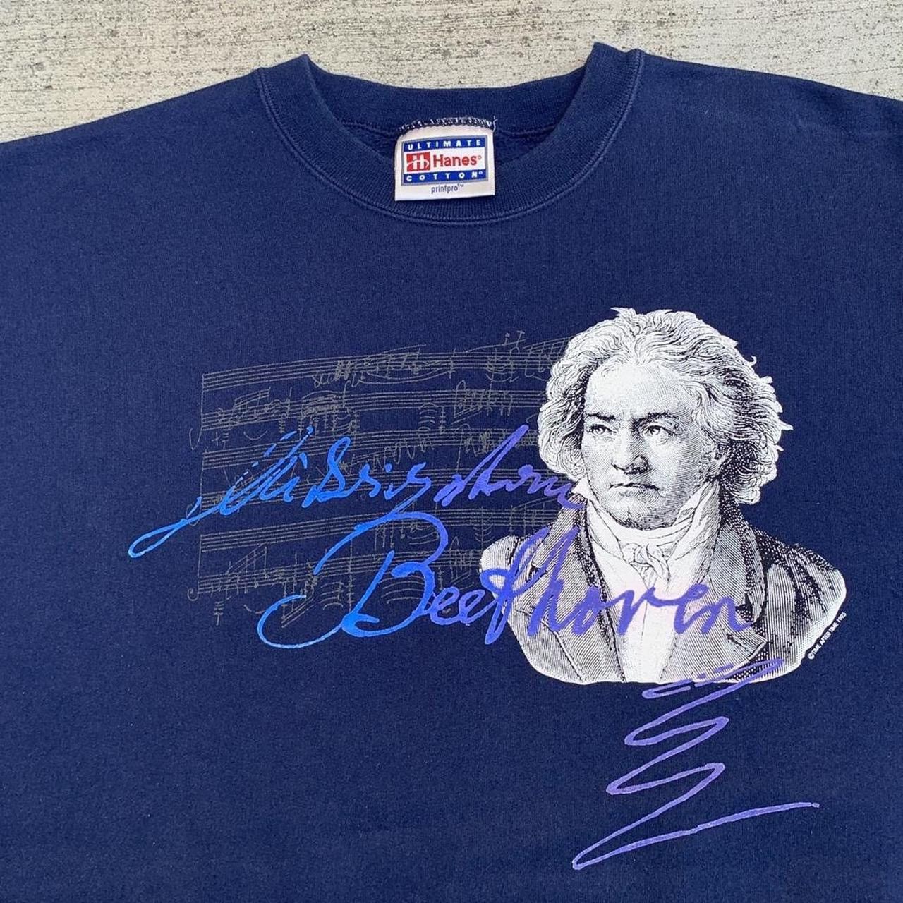 Hype × Streetwear × Vintage Vintage 90’s Ludwig van Beethoven Sweater ...