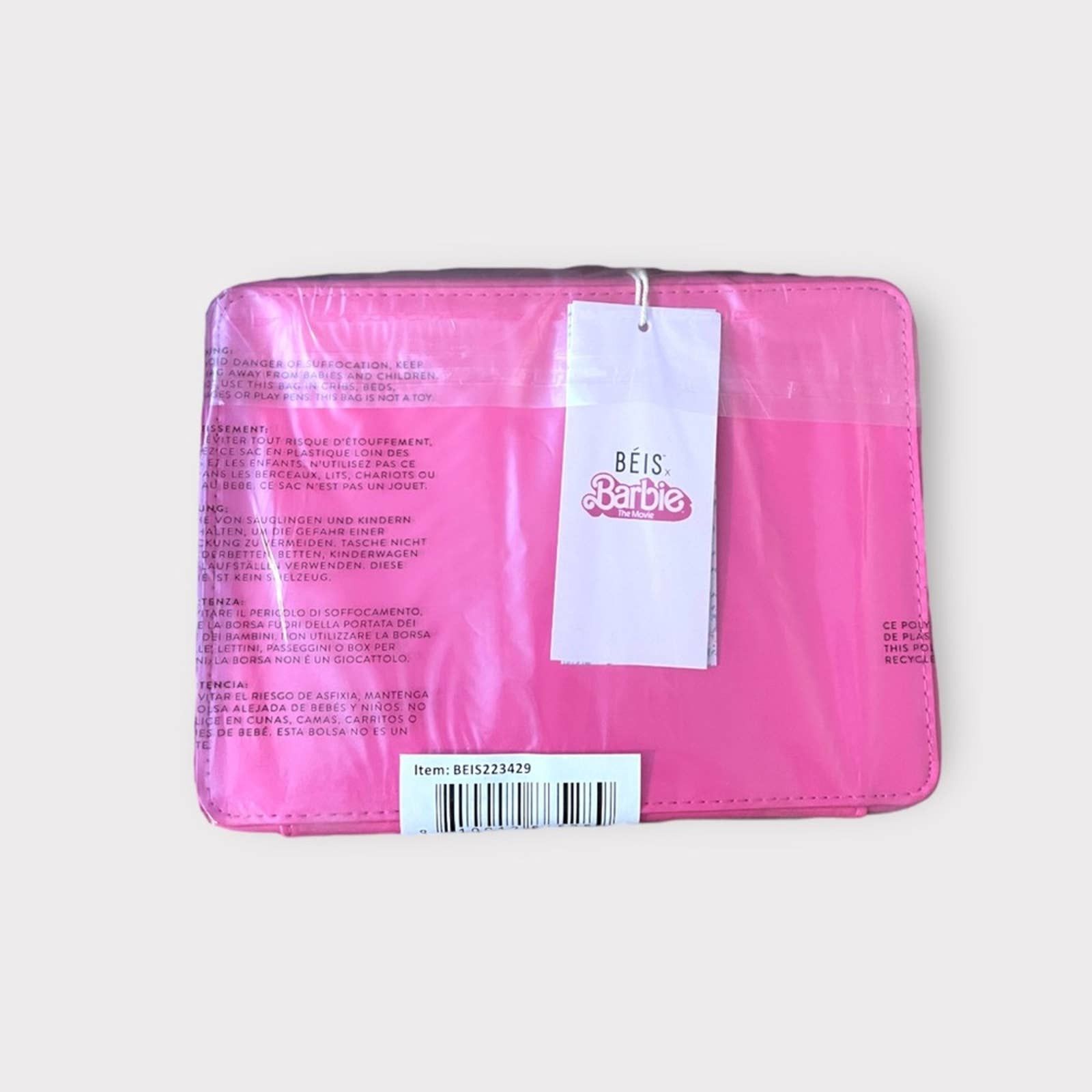 Streetwear BEIS Cosmetic Case in Barbie Pink, NWT | Grailed