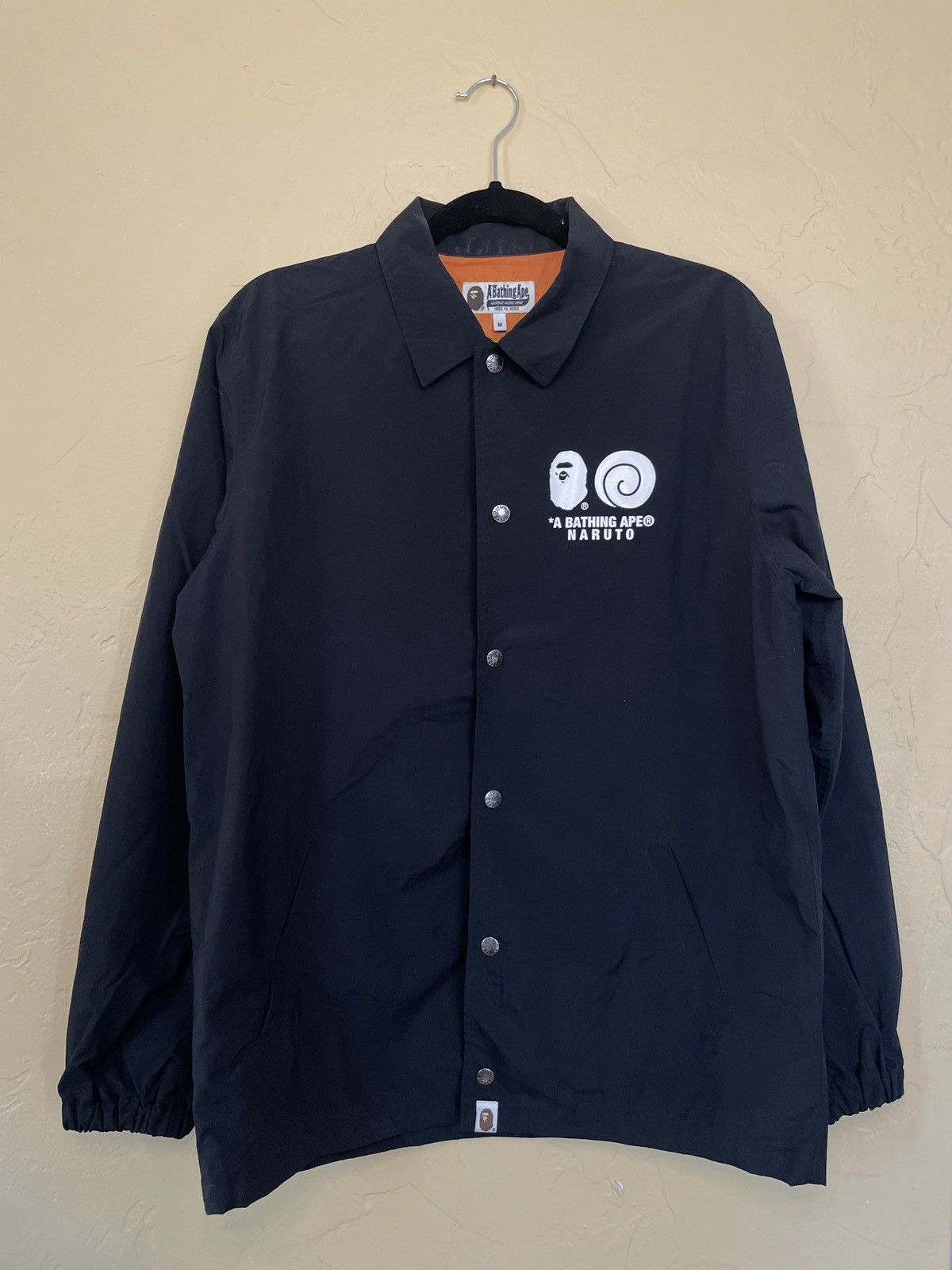 Bape Bape x Naruto Coach jacket | Grailed