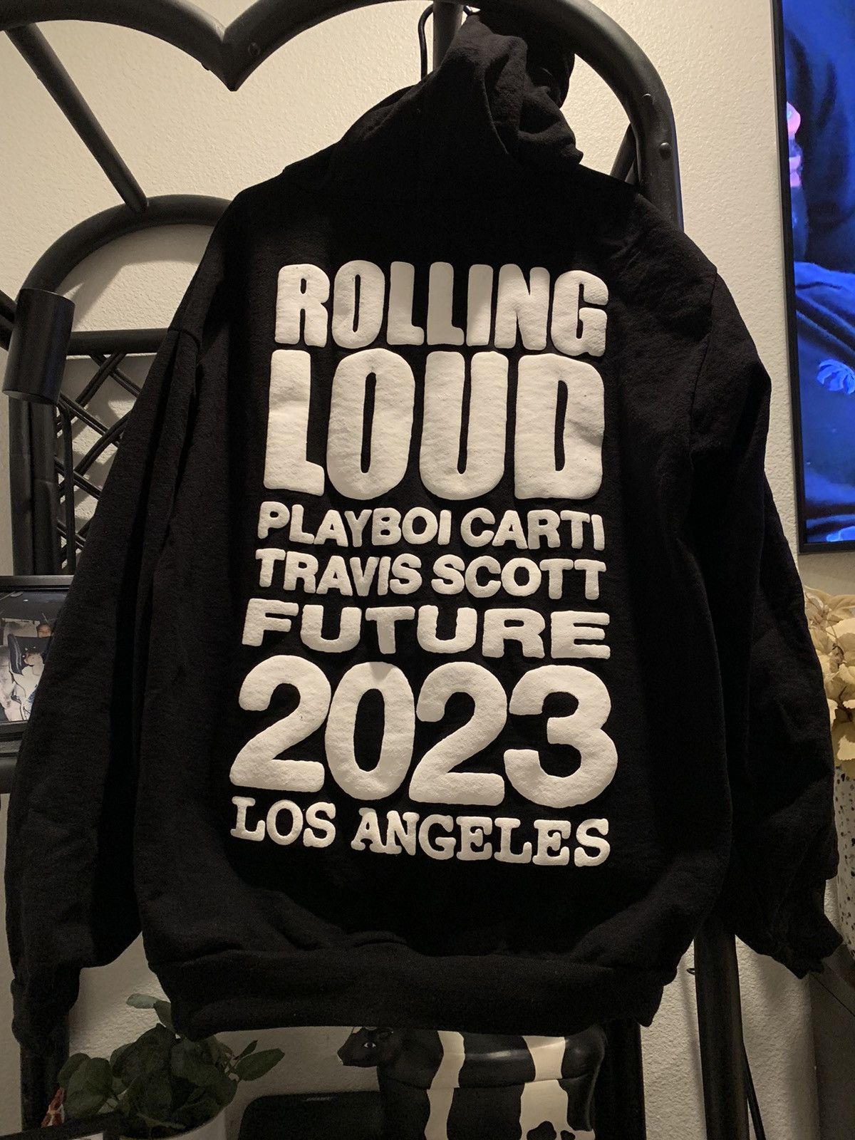 Travis Scott Rolling Loud California 2023 Zip Hoodie | Grailed
