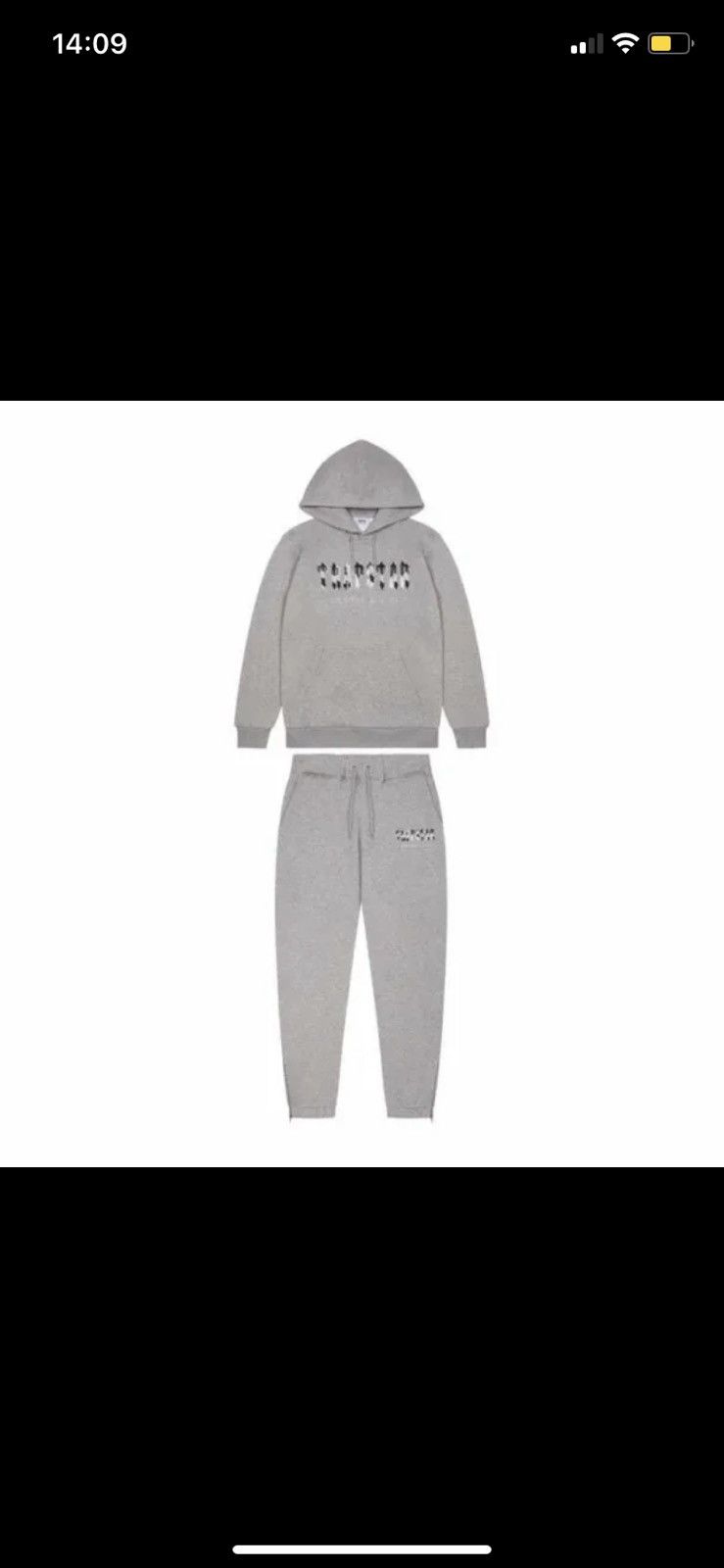 Trapstar London Men’s Ice Grey Camo Tracksuit | Grailed