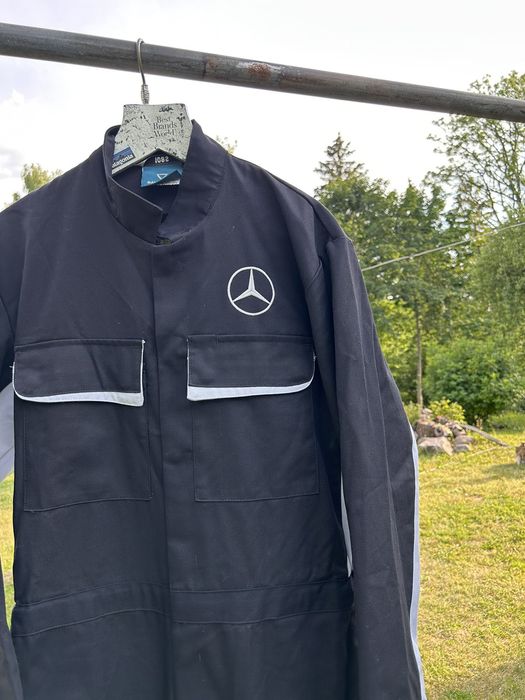 Mercedes Benz 00s Vintage Mercedes Benz Service Racing Coverall Suit ...