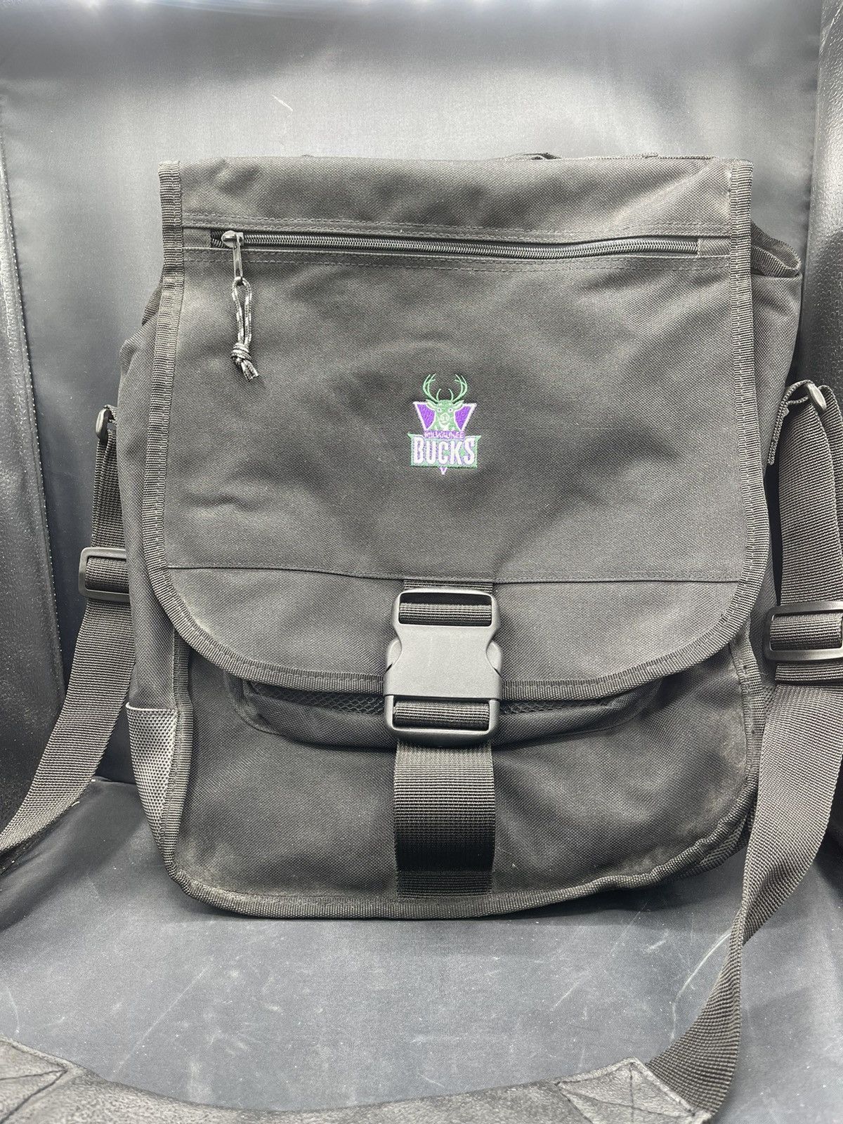 Vintage Milwaukee Bucks Vintage 1990's Backpack Bagedge | Grailed