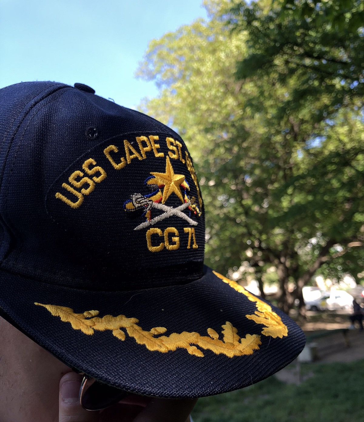 Military × New Era × Vintage New Era Vintage Uss Cap 80 | Grailed