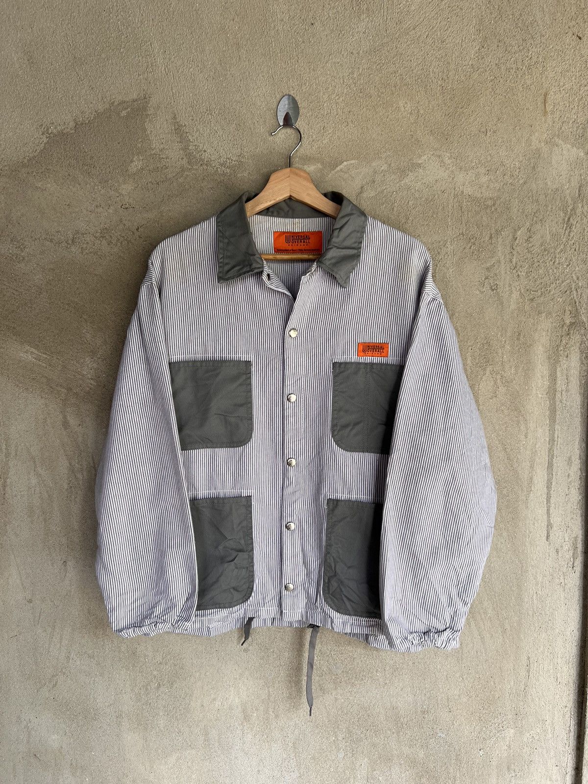 Universal Chicago × Workers Universal Overall Chicago Hickory workers Jacket | Grailed