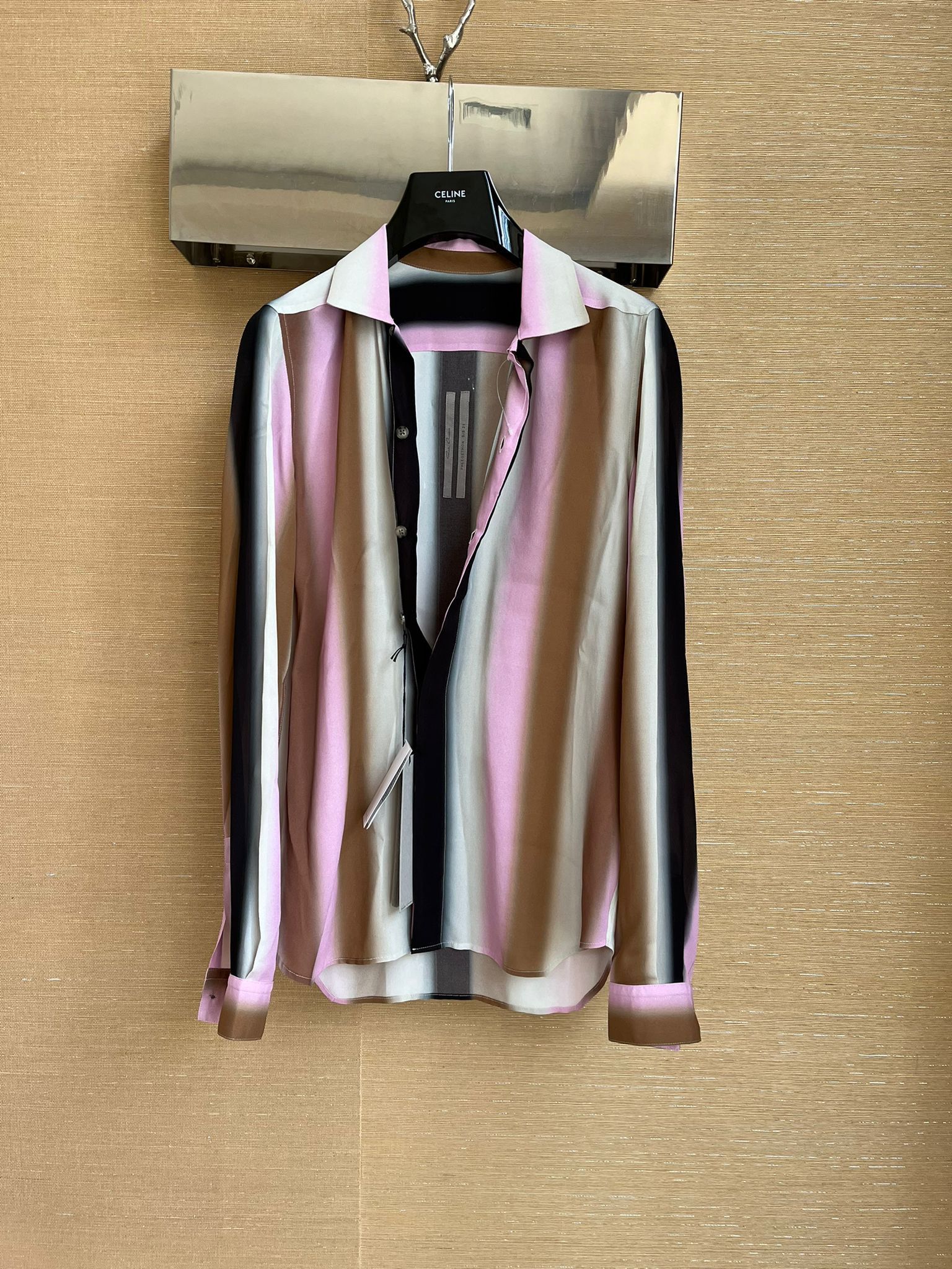 Rick Owens Office Shirt ini Hued Degrade Print | Grailed
